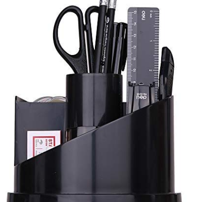 Deli 38250A Rotary Office Desk Organizer – 15 pieces – Econo Office ...