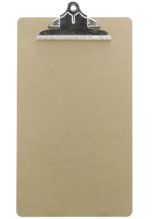 Legal Size Masonite Clipboard – Econo Office & School Supplies Ltd